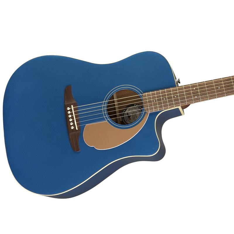 Fender Redondo Player Belmont Blue WN Chitarra Acustica Elettrificata ...