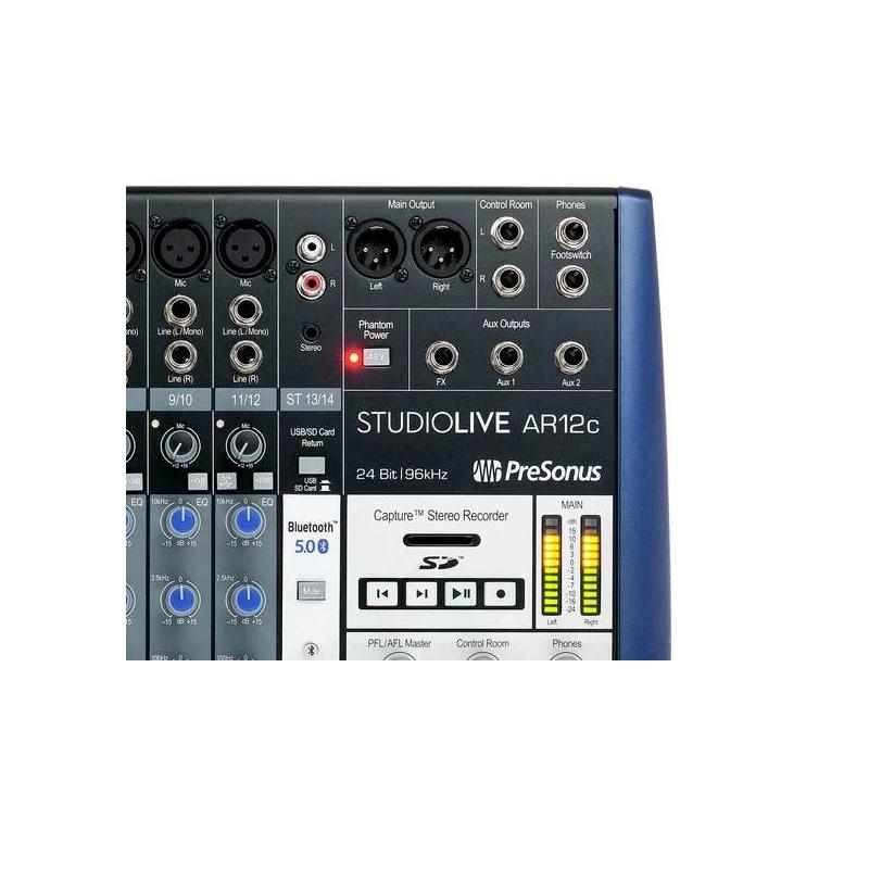 Presonus StudioLive AR12c Analog Mixer Blue Mixer - musicarteconegliano.com
